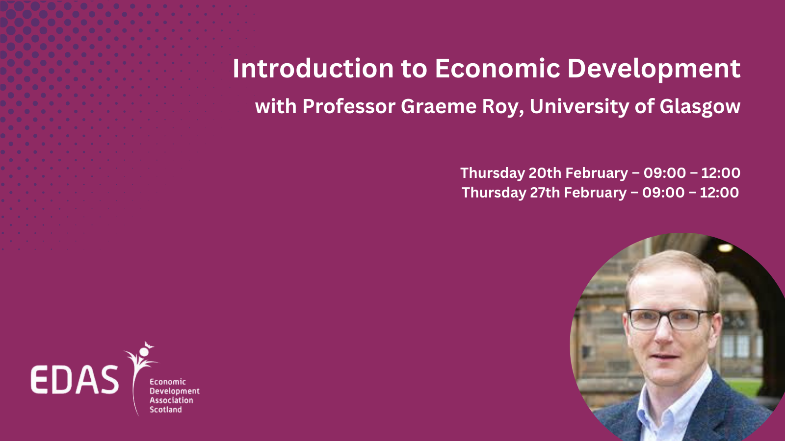 Introduction to Economic Development CPD Course - The Economic ...